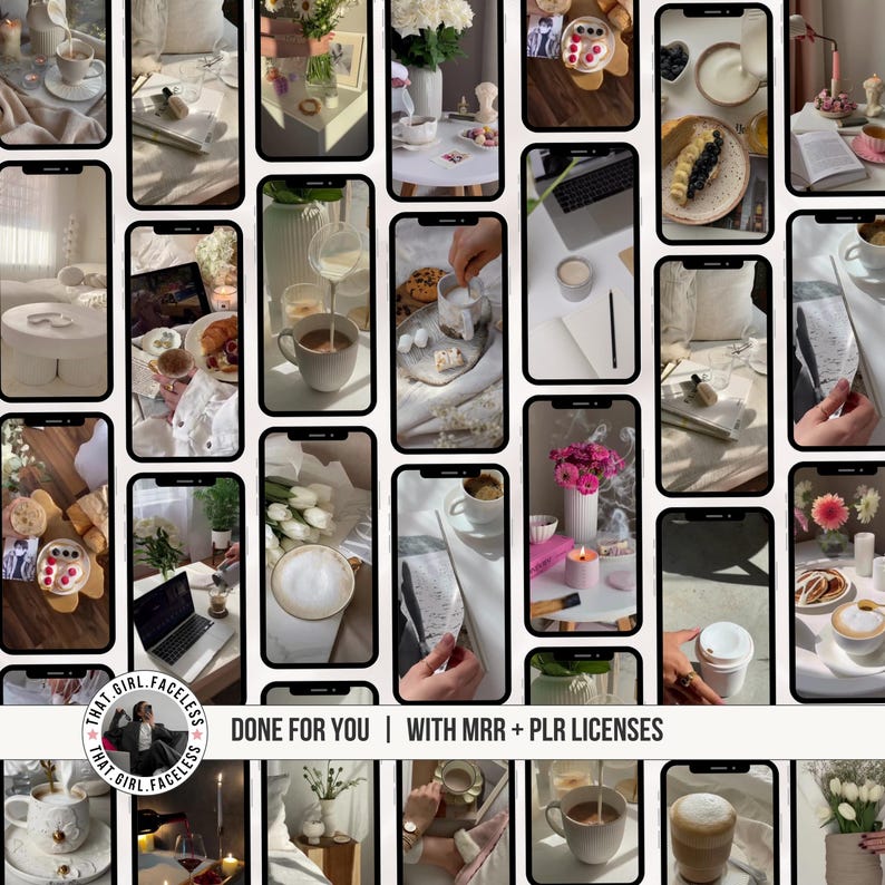 1000 Aesthetic Faceless Video Reels DFY Aesthetic Video Instagram Reels Faceless Reels Faceless ...