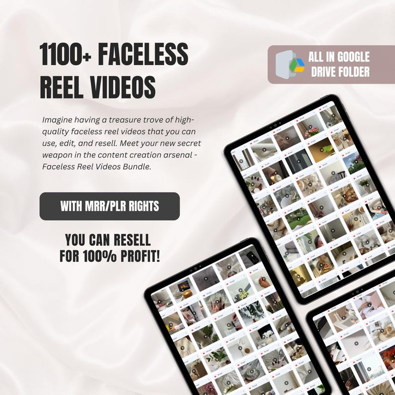 1000 Aesthetic Faceless Video Reels DFY Aesthetic Video Instagram Reels Faceless Reels Faceless ...