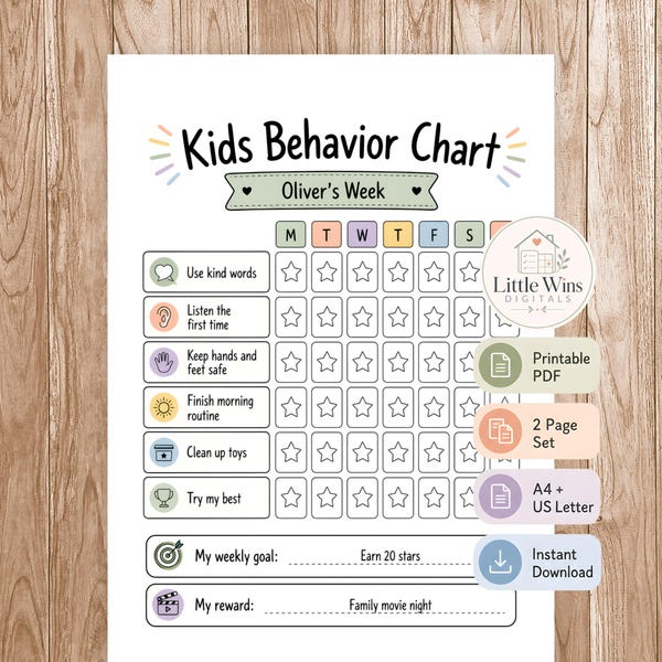 Kids Positive Stickers - Etsy