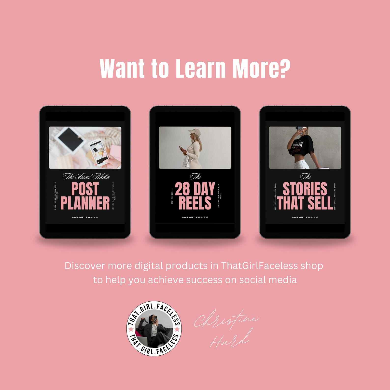 Bundle 50 Faceless Instagram Posts Social Media Marketing Pack ...