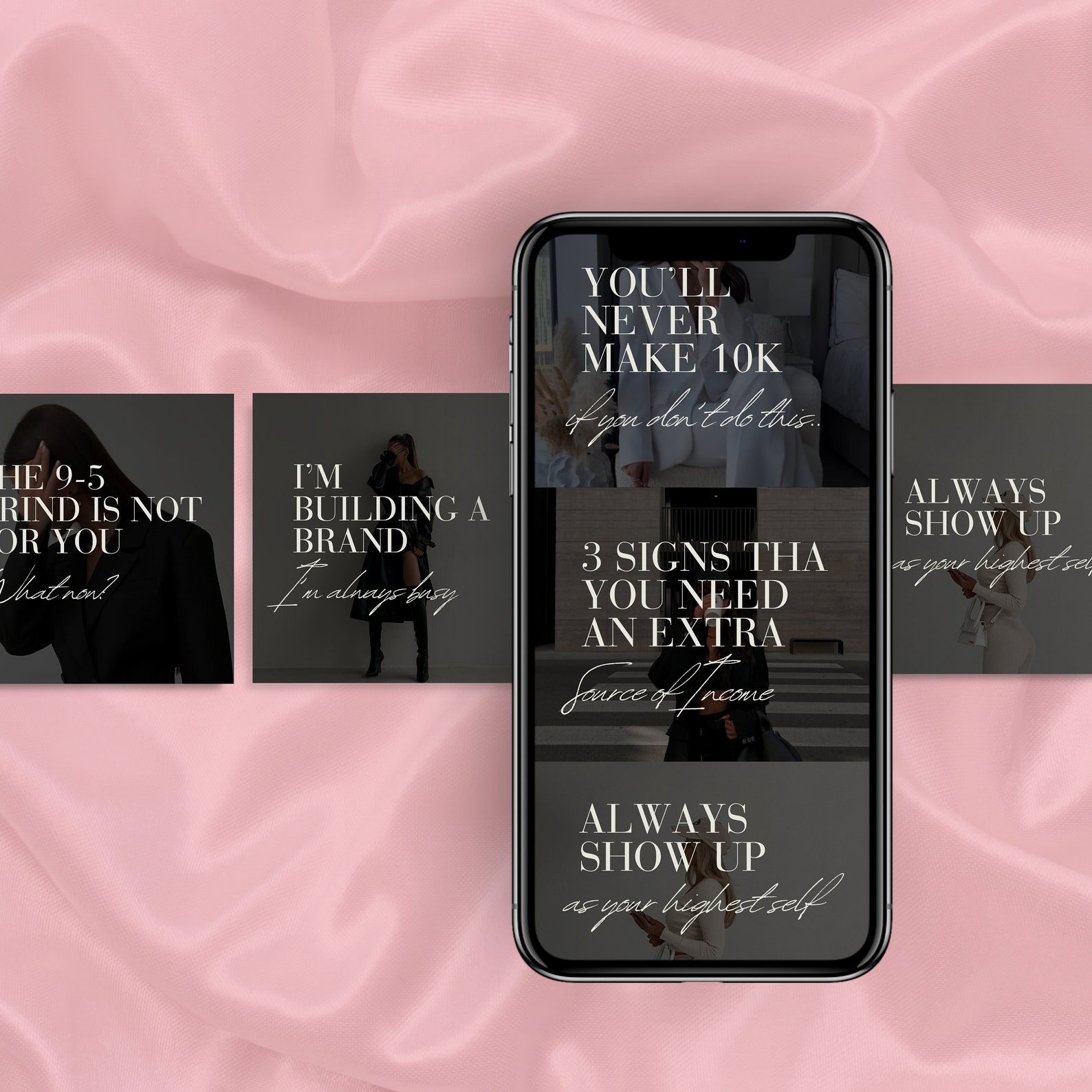 Bundle 50 Faceless Instagram Posts Social Media Marketing Pack ...