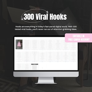 300 Viral Hooks Instagram Tiktok Guide Viral Hooks Ebook Done for You ...