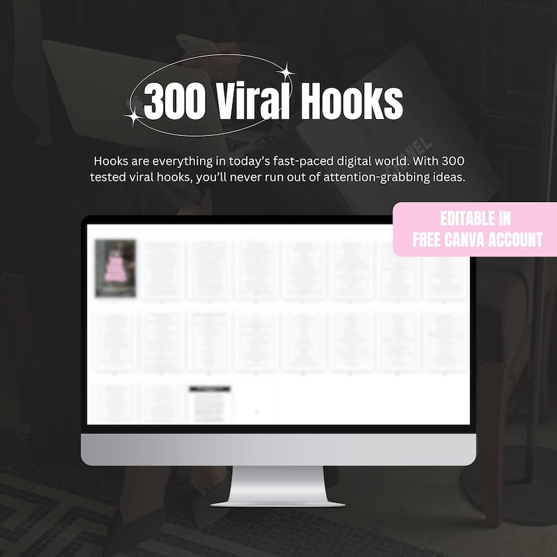 300 Viral Hooks Instagram Tiktok Guide Viral Hooks Ebook Done for You Instagram Marketing Social ...