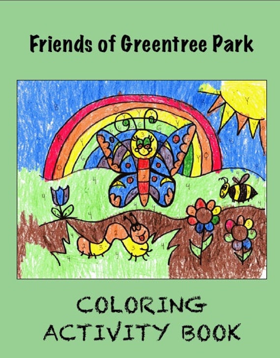 Items similar to Coloring Activity Book on Etsy