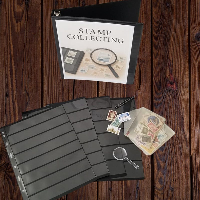 Stamp Collecting Binders - Etsy