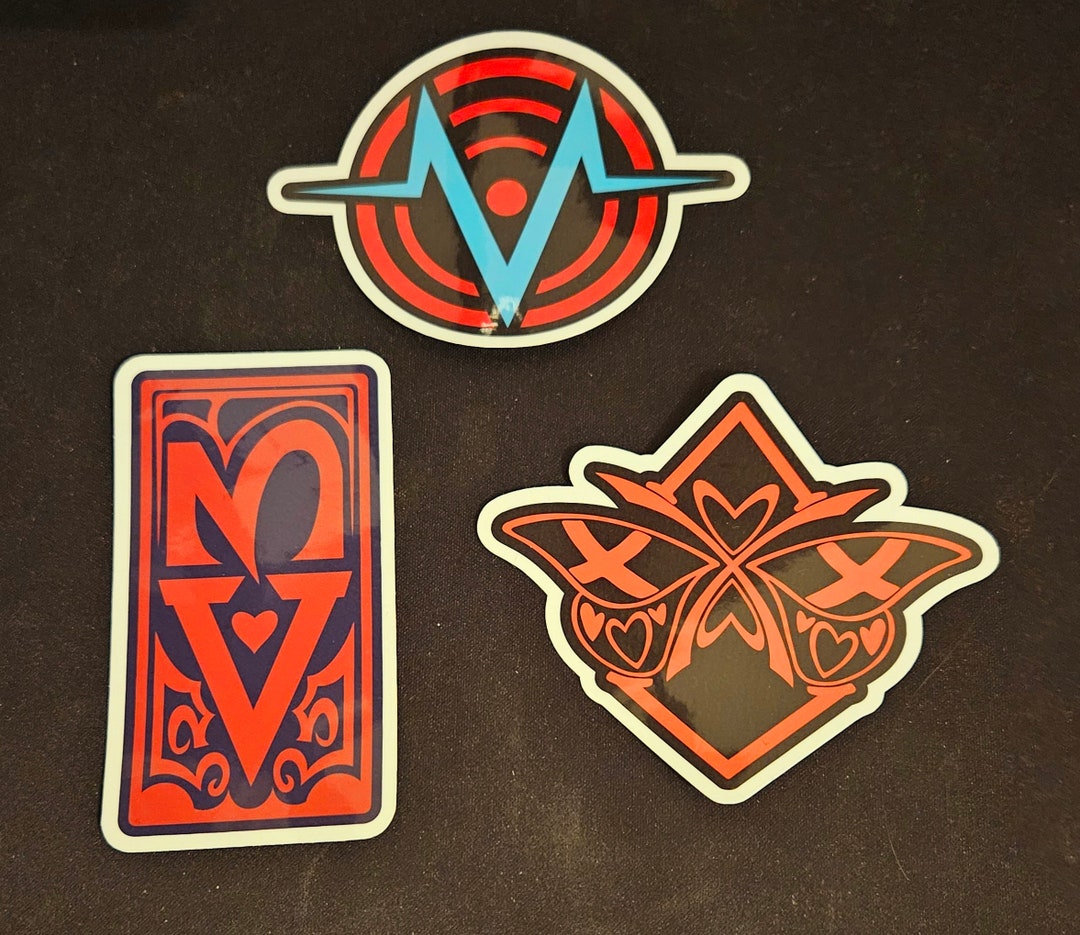 Vee's Logo Hazbin Hotel Sticker - Etsy