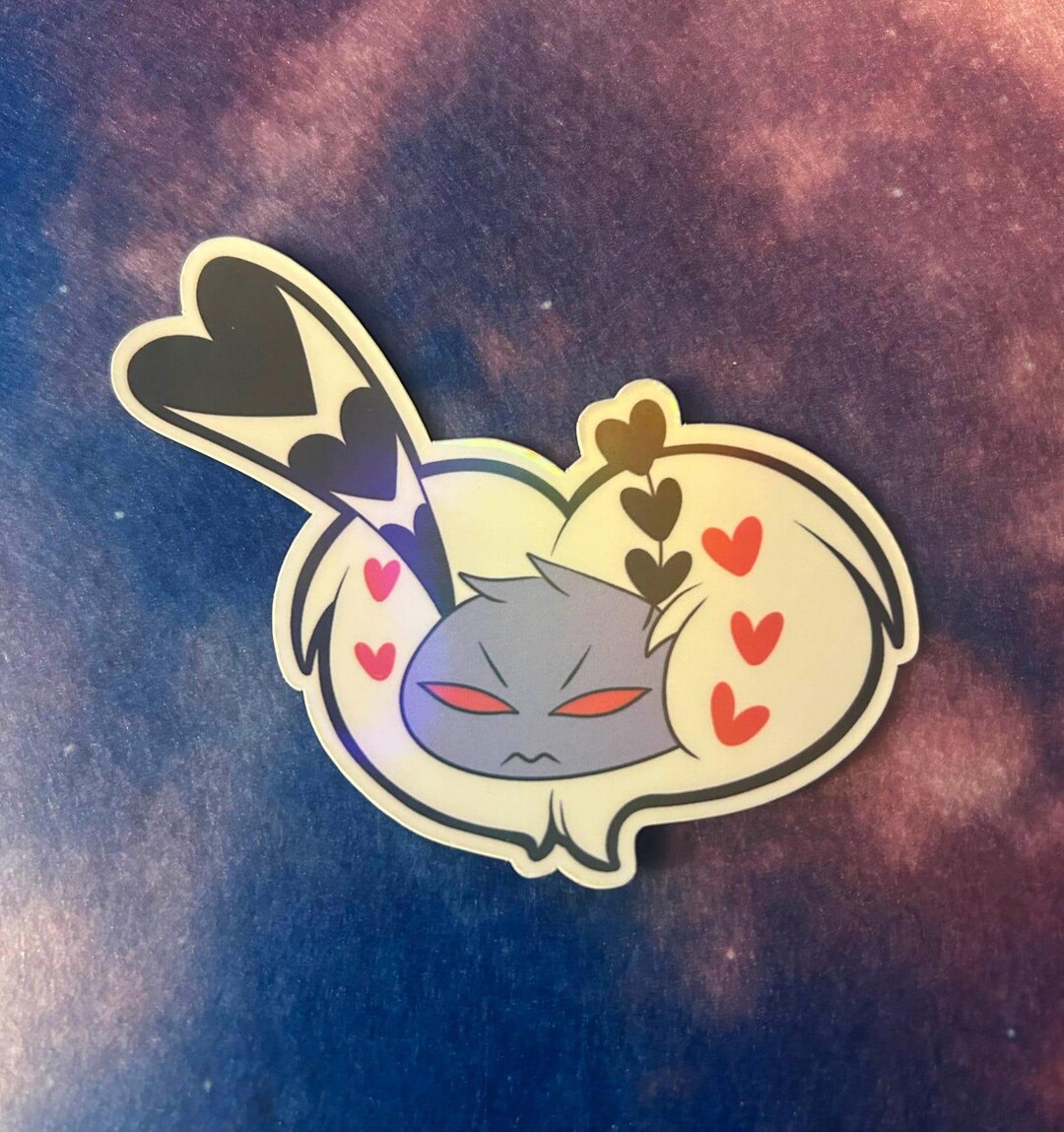 Big Angry Floof Hazbin Hotel Magnet - Etsy