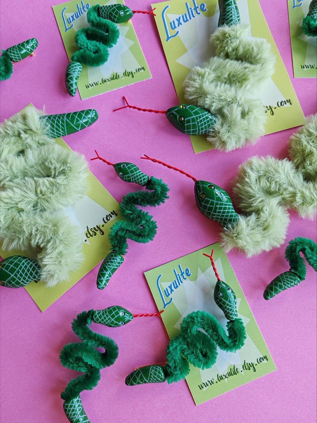 JUMBO or MINI Snuggle Snake! Novelty 1940s 50s Carved Bakelite Fakelite ...