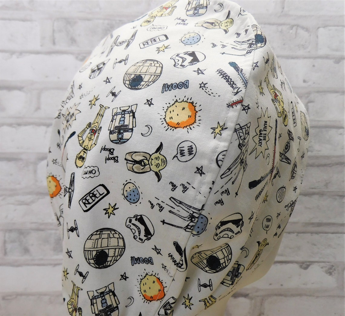 Outer Space Unisex Scrub Hat - Etsy