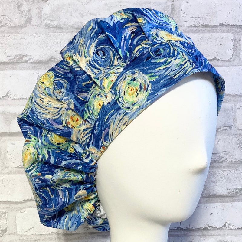 Mens Surgical Caps Starry Night - Etsy
