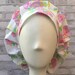 Bouffant Scrub Hat Cap for Women Pink Roses 0062 - Etsy