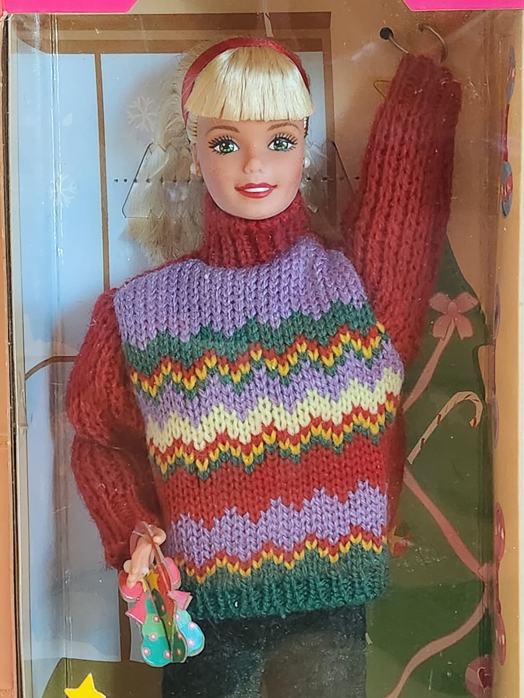 1998 Special Edition Tree Trimming Barbie Doll, Mattel No. 22967, NRFB ...