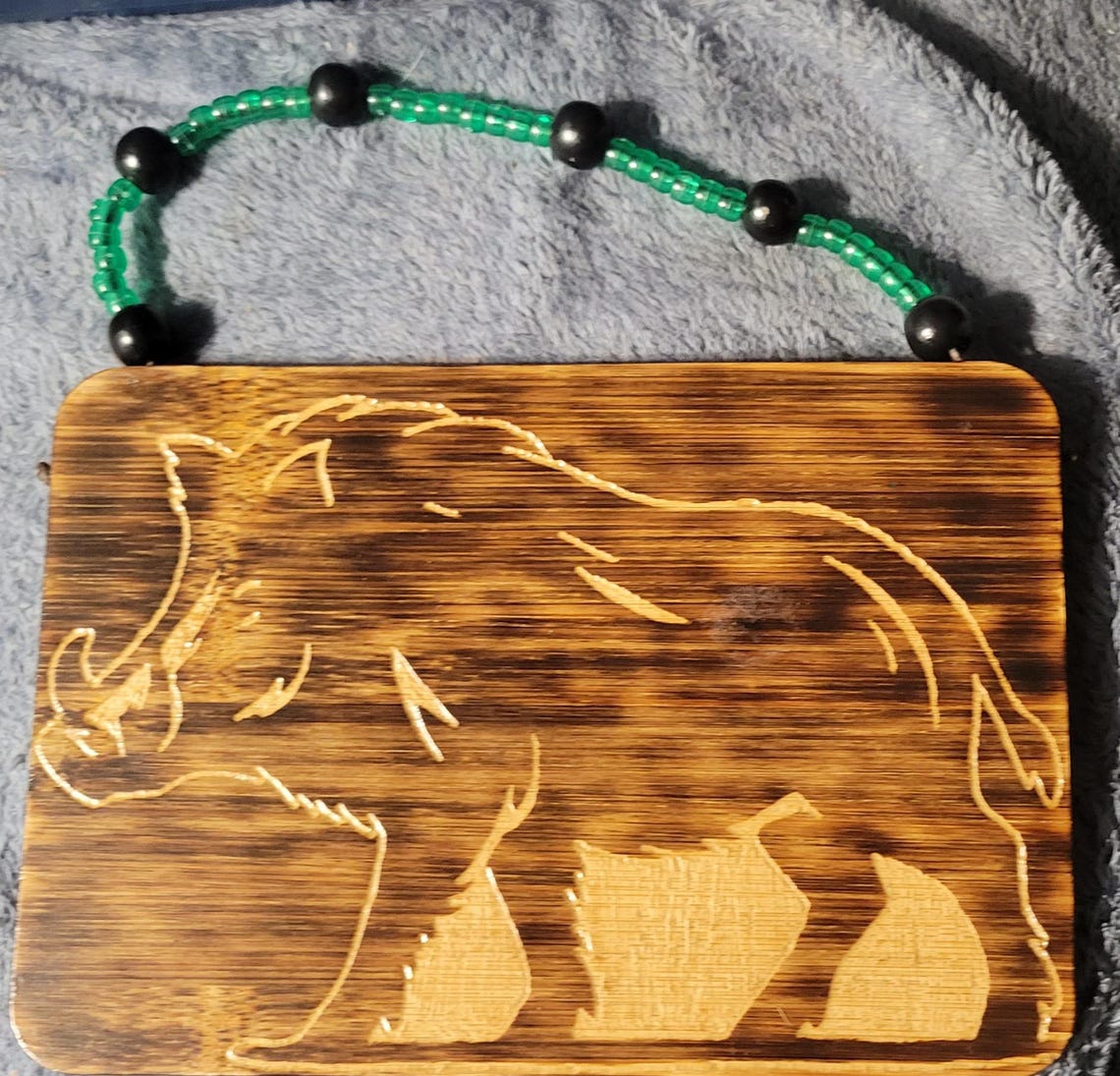 Engraved Wild Boar Wall Hanging - Etsy