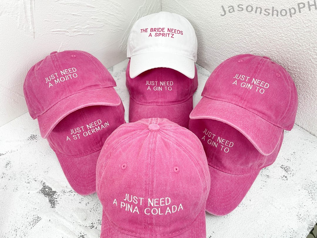 Custom Bride Squad Baseball Cap Personalised Embroidered Hat, Sorority ...