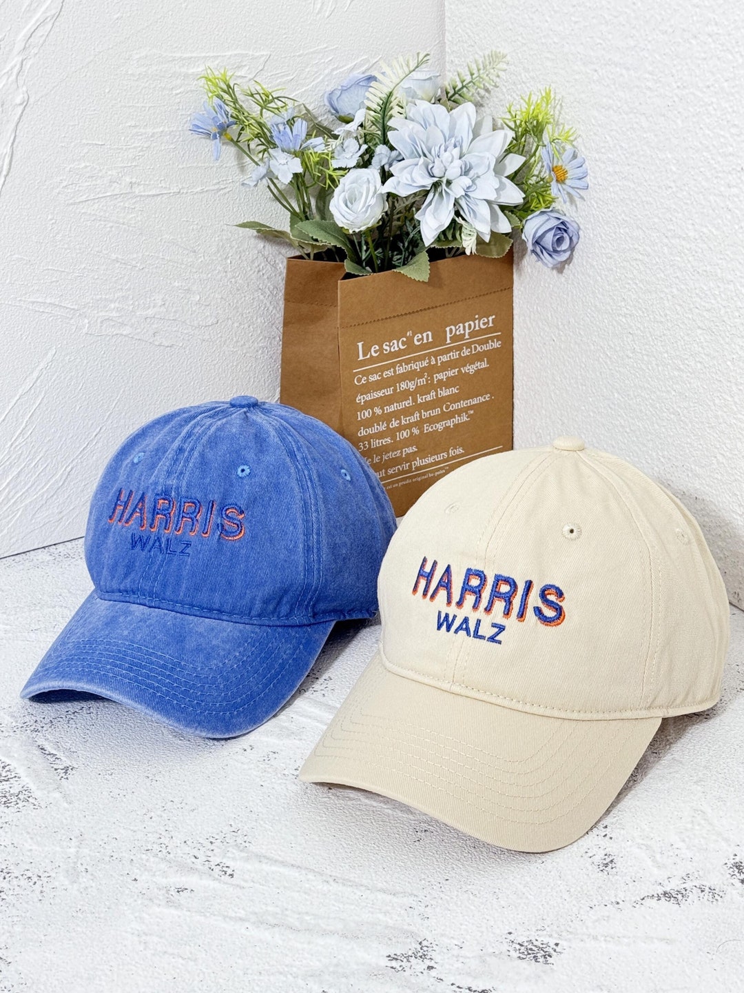 Harris Walz Embroidered Hat | Kamala & Tim 2024 Campaign Caps | Kamala ...