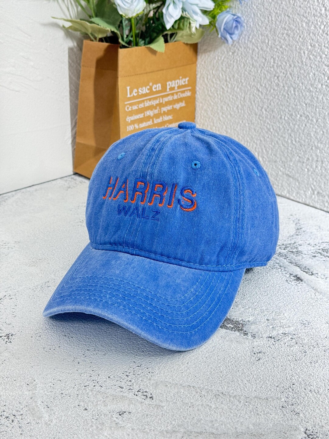 Harris Walz 2024 Embroidered Hat | Kamala & Tim Campaign Caps | Kamala ...