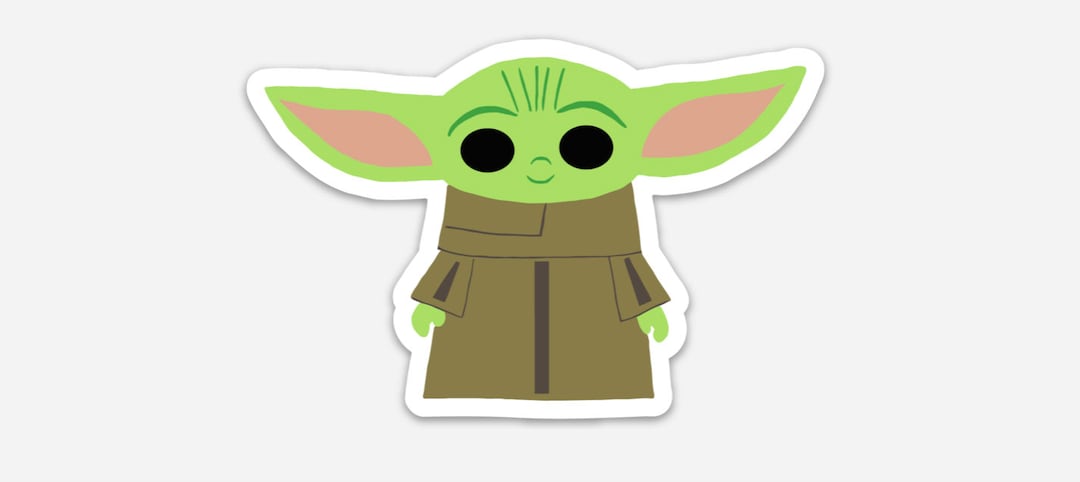 Baby Alien Sticker: Weatherproof Vinyl Decal - Etsy