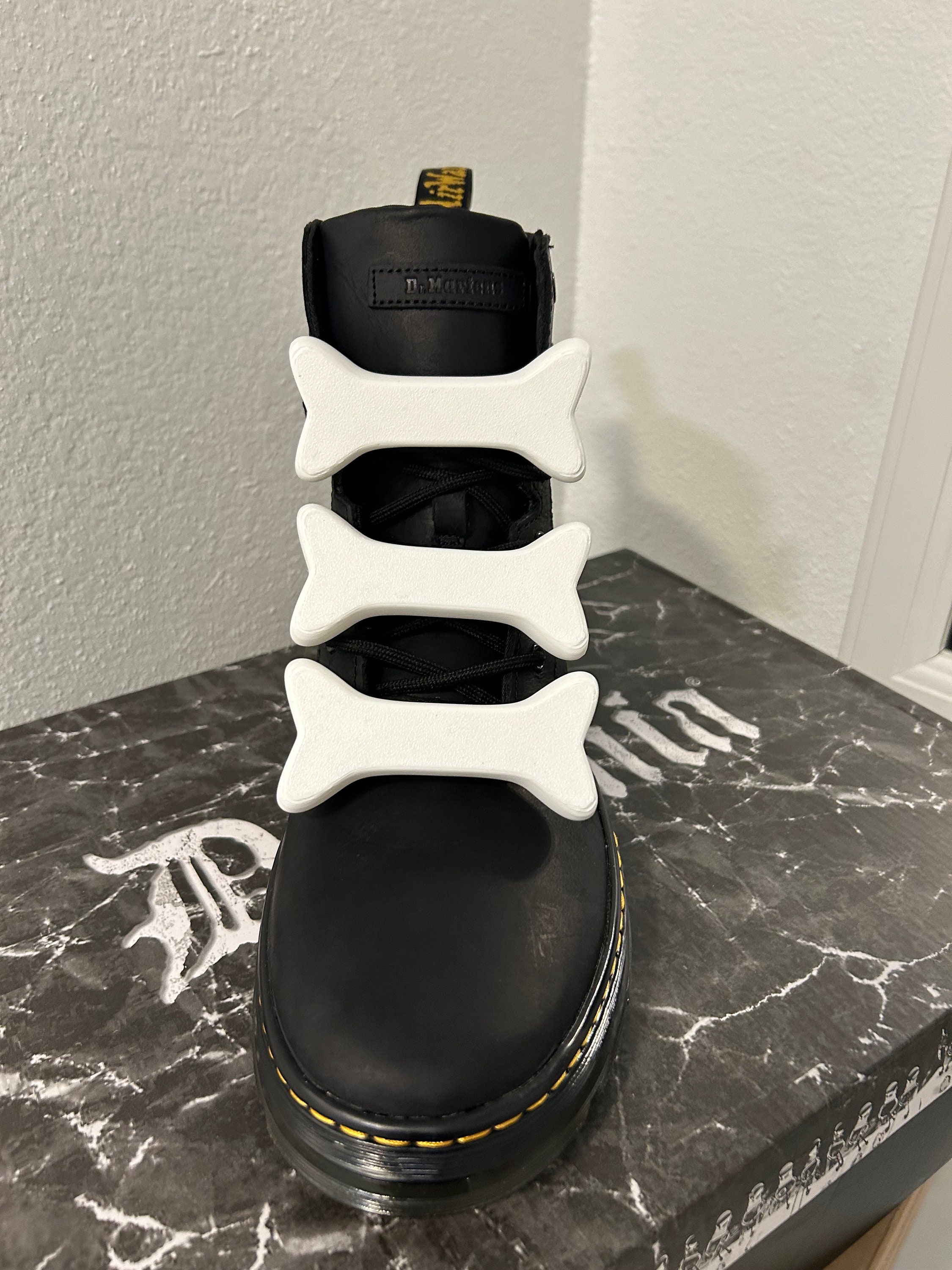 Y2k Jeremy Scott Style Bones Shoelace Charms Fashion Emo Punk - Etsy