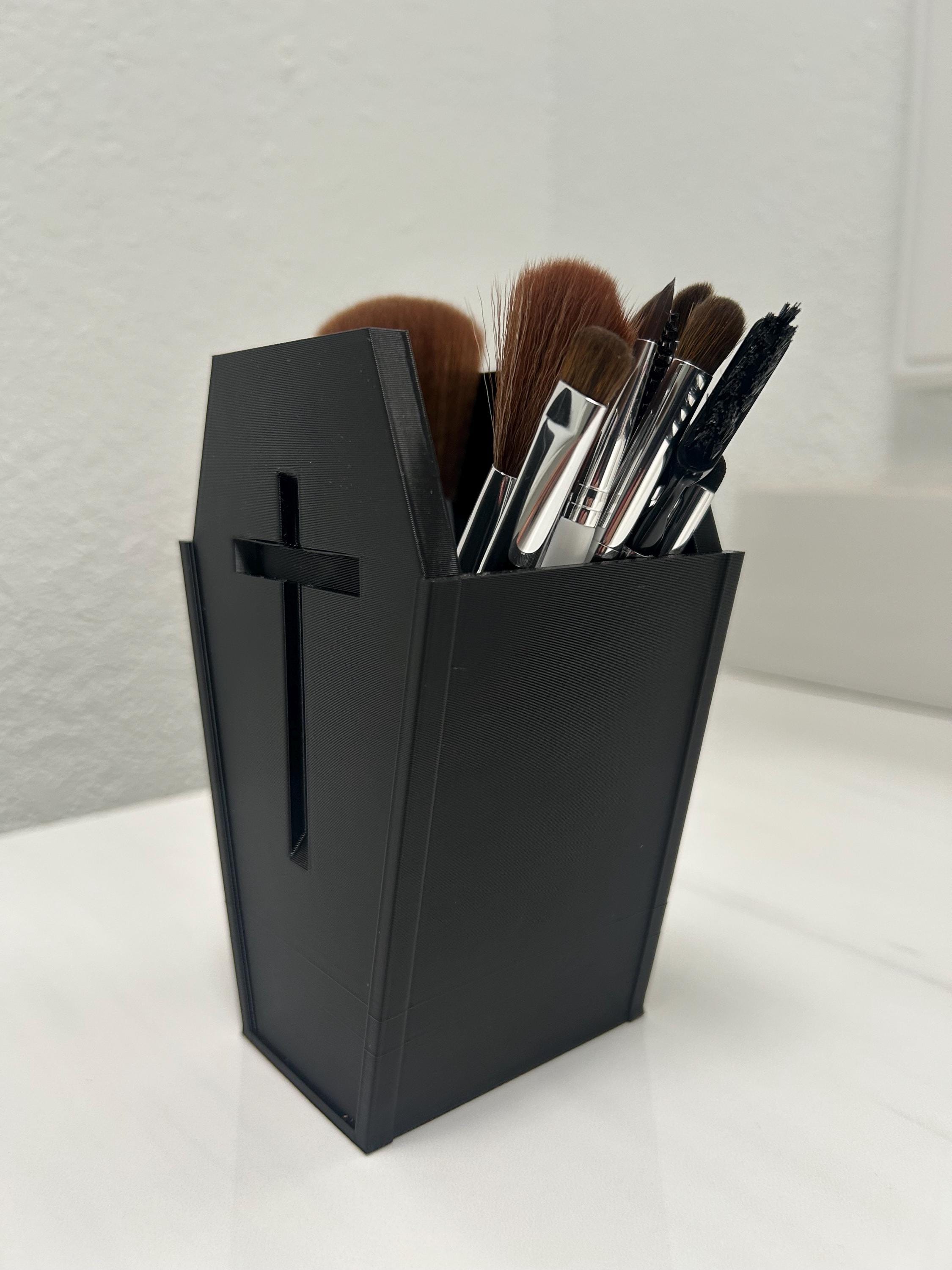 Halloween Coffin Makeup Storage Desk Organizer - Etsy