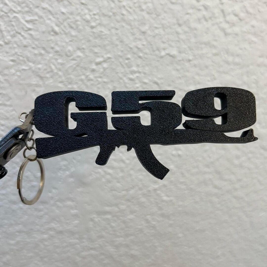 G59 GREYFIVENINE Version 2 Custom Keychain Charm - Etsy
