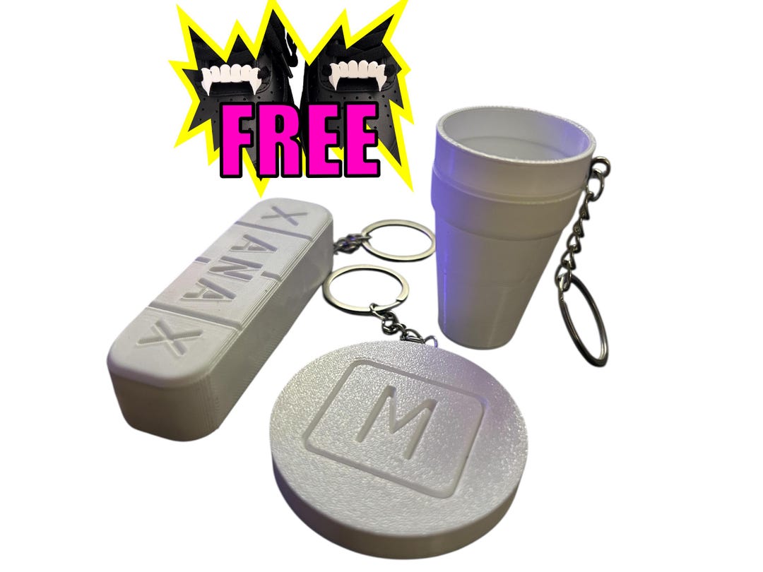 Xanax Bar, Double Cup Lean and Perc 30 Keychain Pack - Etsy