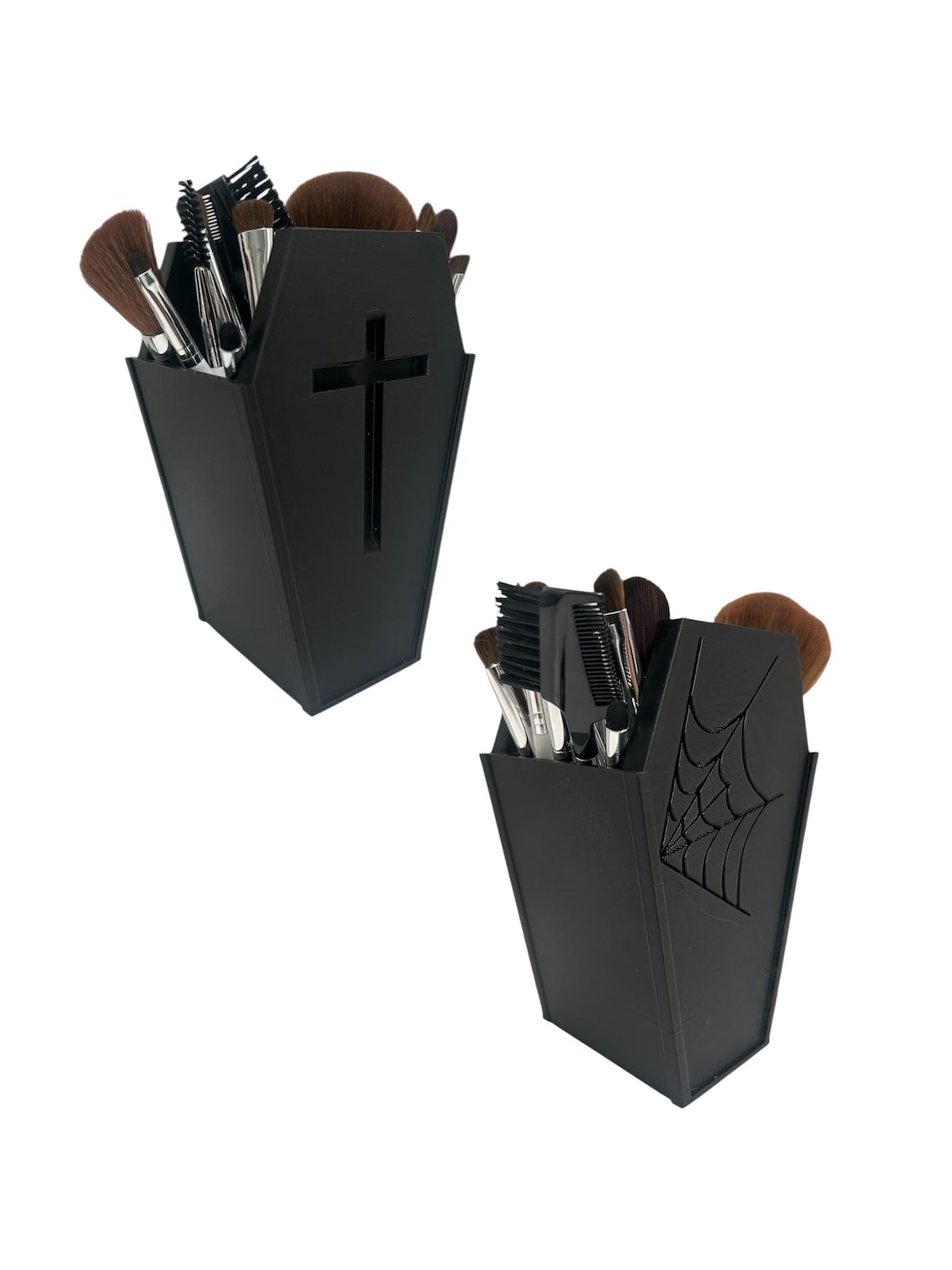 Halloween Coffin Makeup Storage Desk Organizer - Etsy