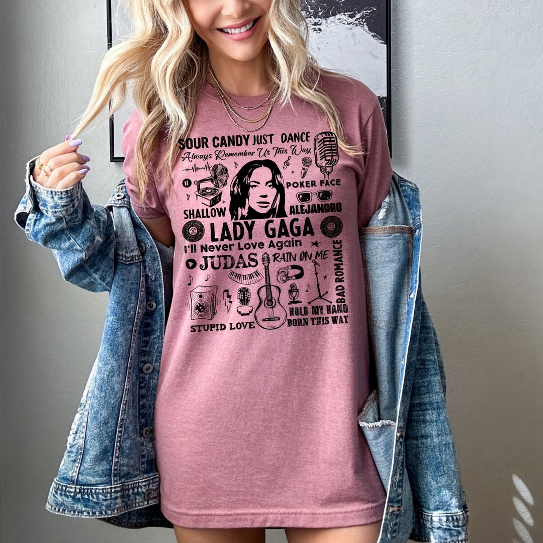 Pop Music Concert Shirt Rock Music Shirt Tour Merch Graphic Tees ...