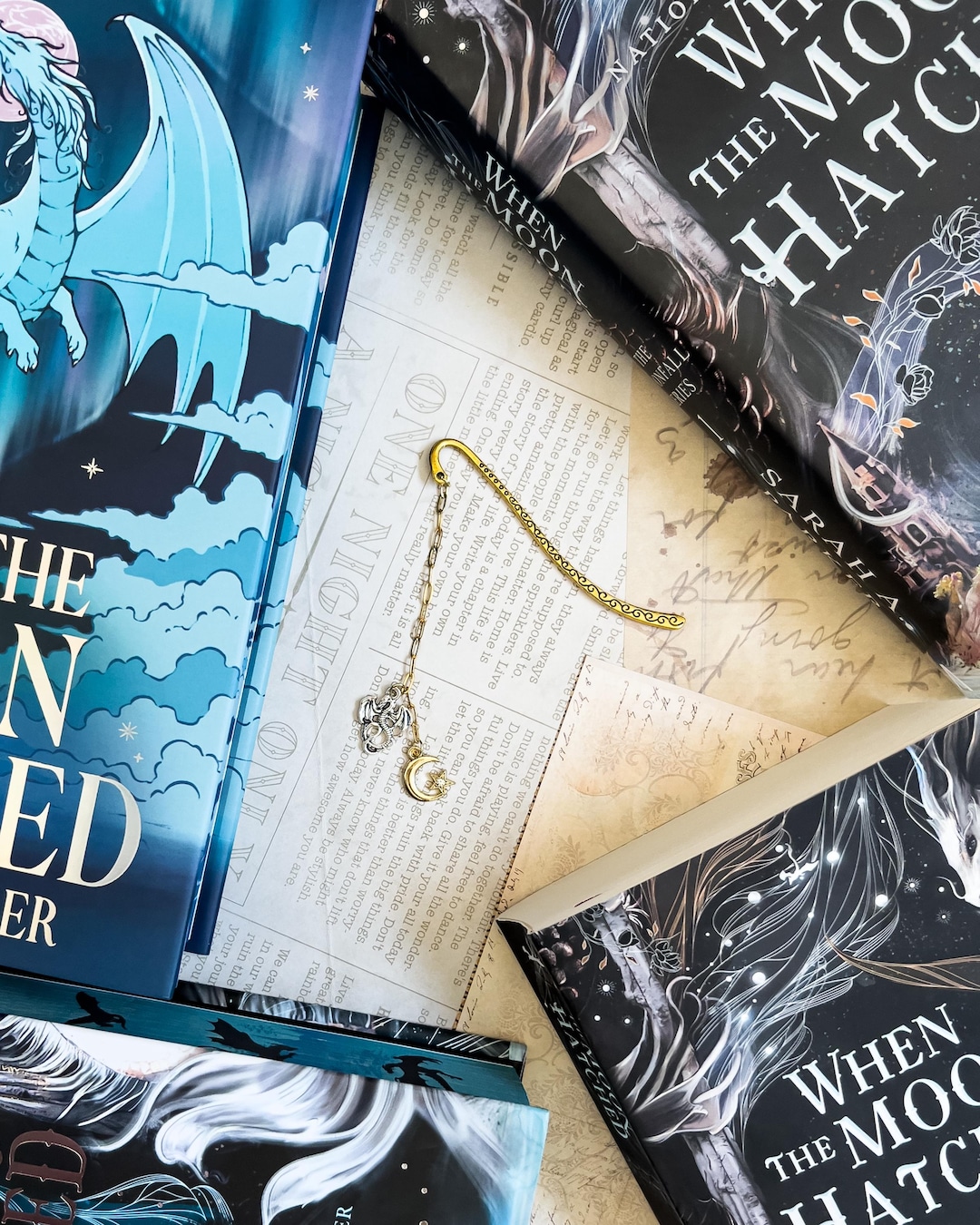 When the Moon Hatched Bookmark - Etsy