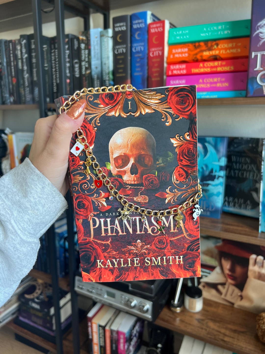 Phantasma Charm Necklace: Bookish Merch - Etsy