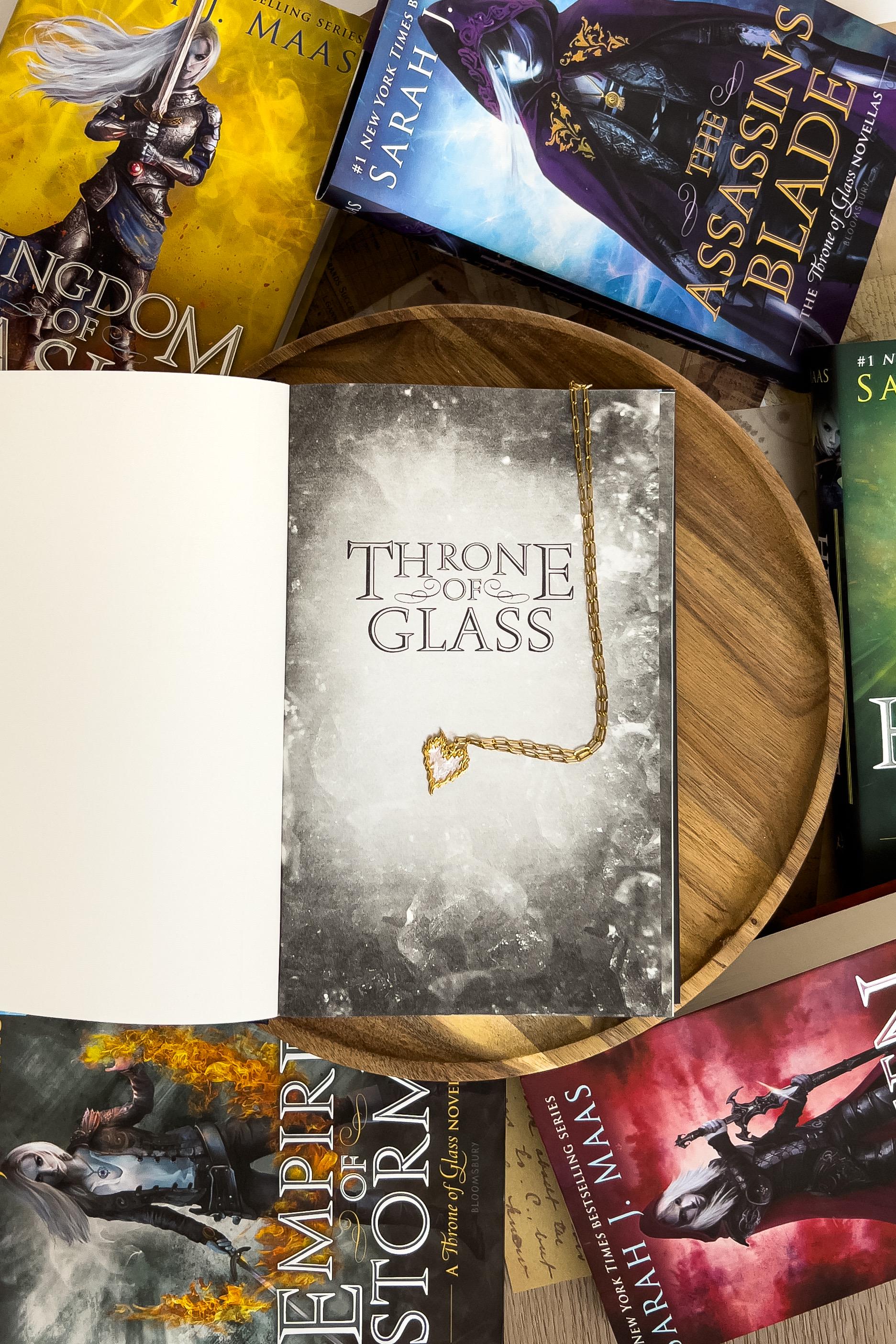 Throne of Glass Inspired Necklace: Mother-of-pearl Fireheart Pendant - Etsy
