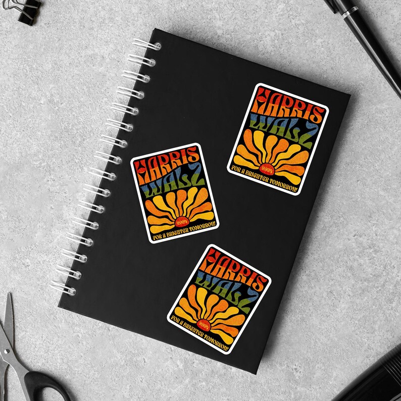 Harris Walz 2024 Sticker, Kamala Harris Sticker, Tim Walz Sticker ...