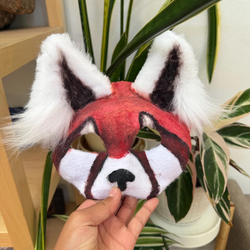 Panda Mask - Etsy