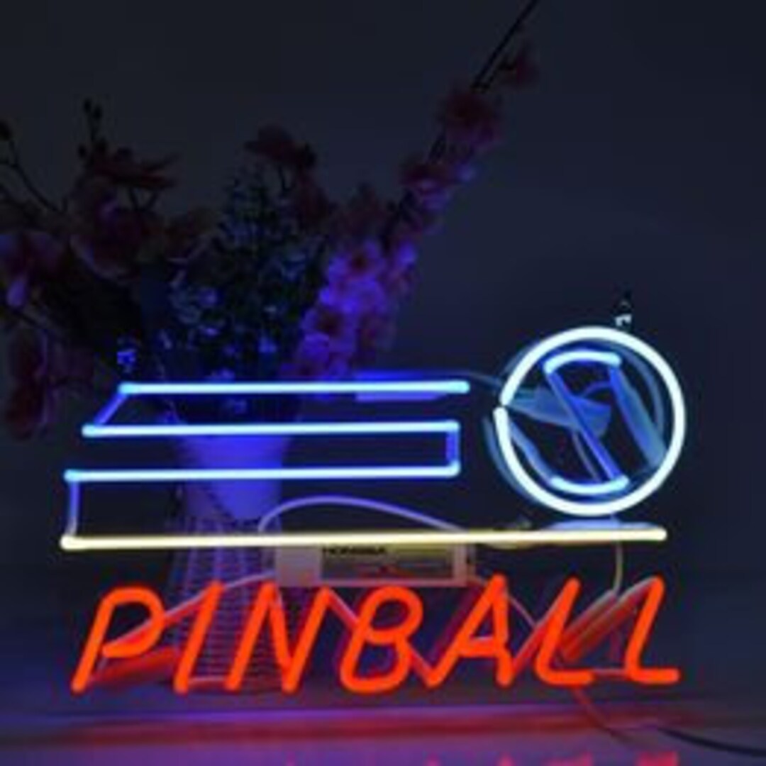 Neon Pinball Sign - Etsy