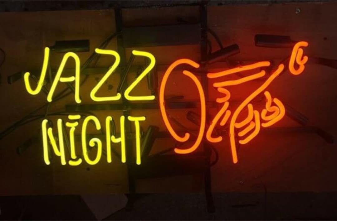 Neon Jazz Night Sign - Etsy
