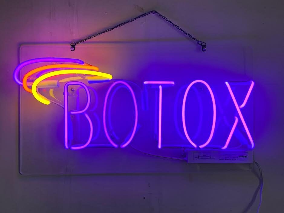 Neon Botox Business Glass Neon Sign - Etsy