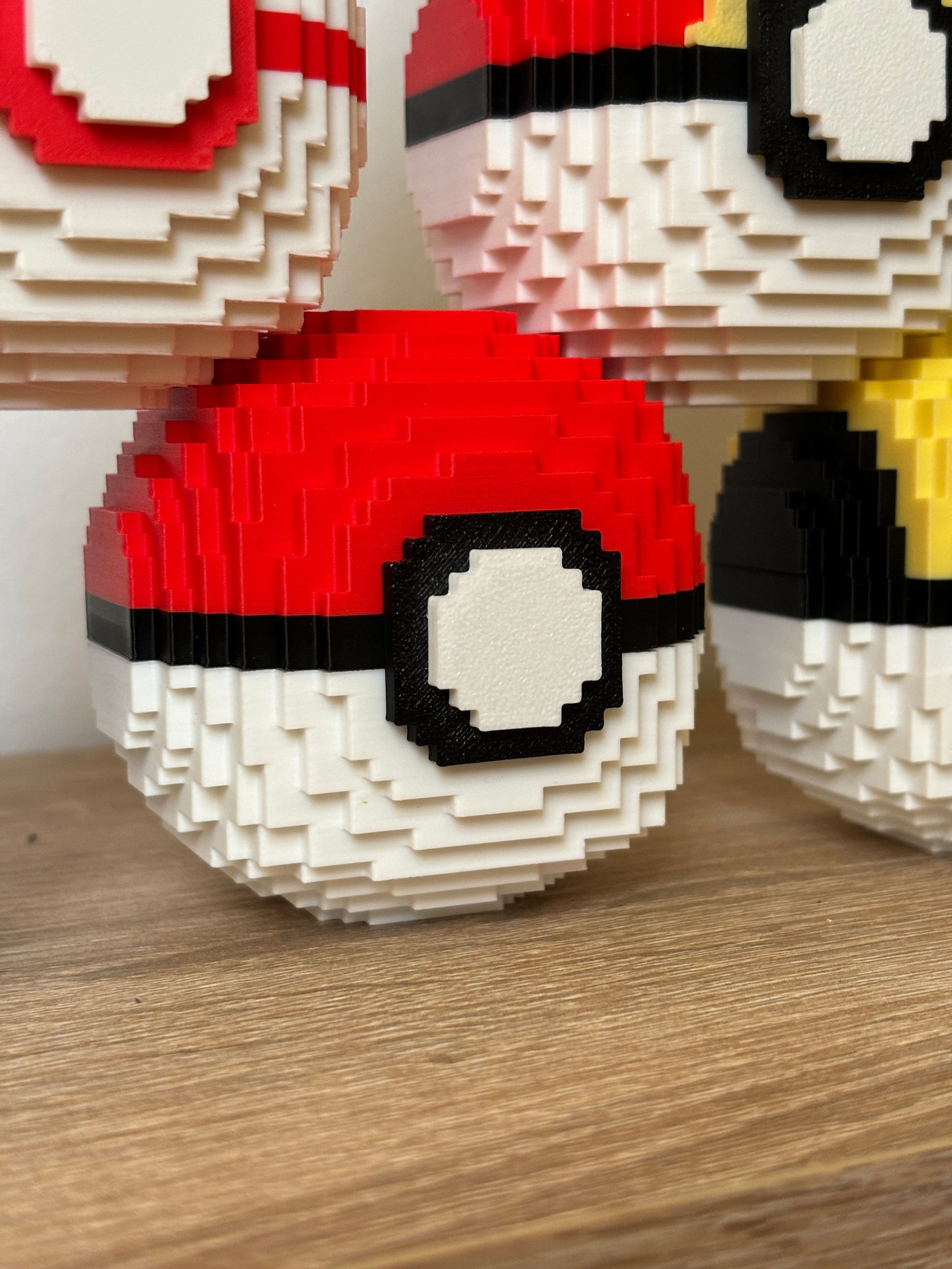 Pixel Pokéball Replica Perfect Gift for Pokémon Fans - Etsy