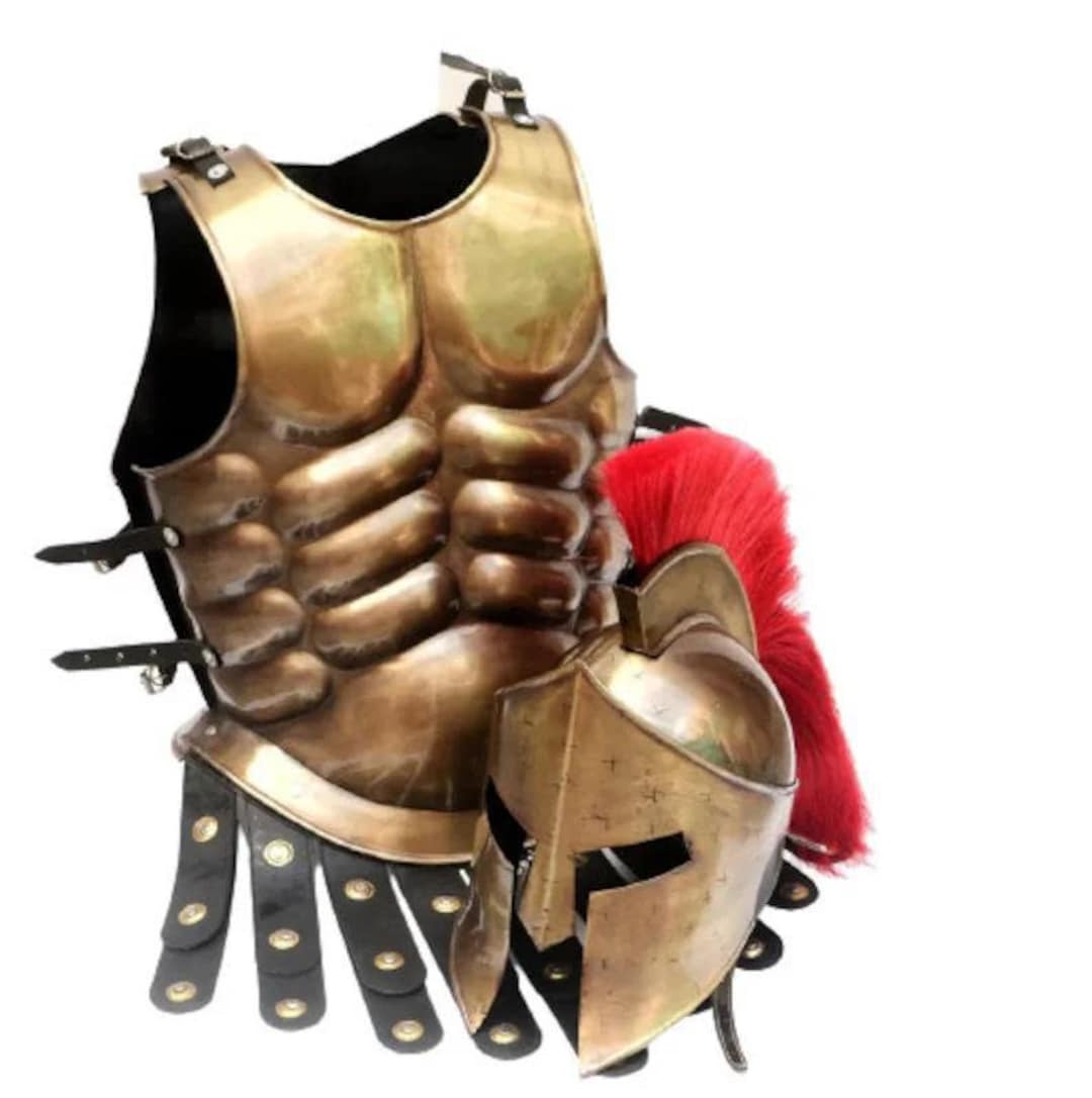 Spartan Body Armor Helmet King Battle Edition 300 Movie King Leonidas ...