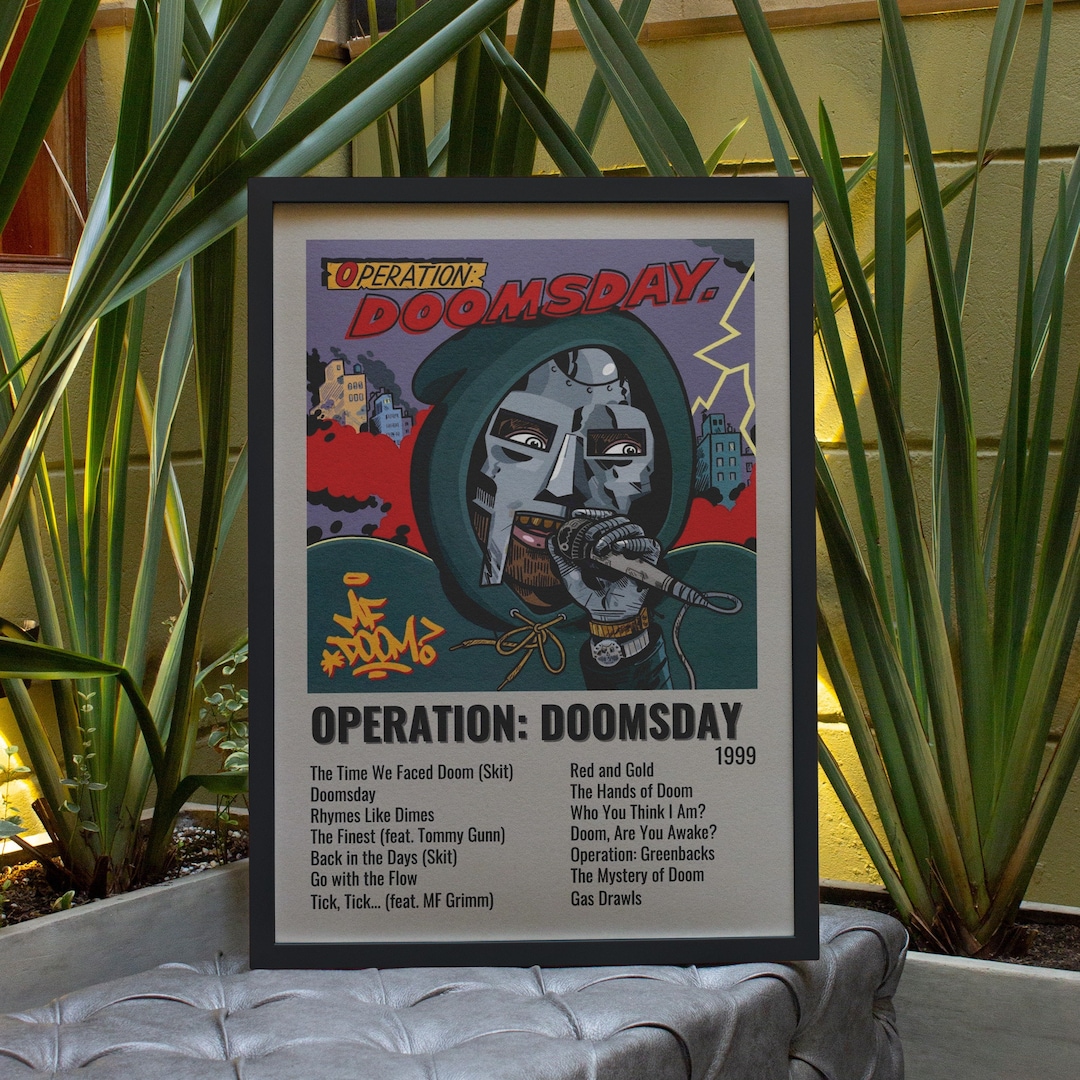 Operation: Doomsday Album Poster, Operation Doomsday Cover Print, MF ...