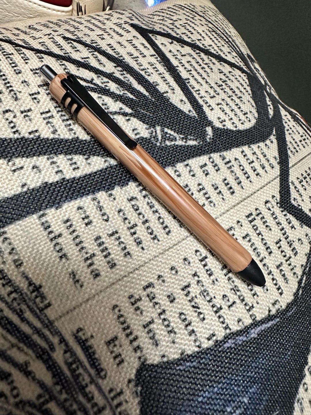 Custom Hand Painted Wood Paneling Pen - Etsy