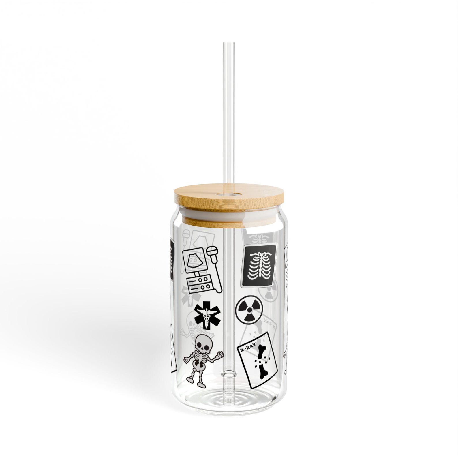 Radiology Sipper Glass, X-ray Tech Gift, Healthcare Worker Cup, Medical ...