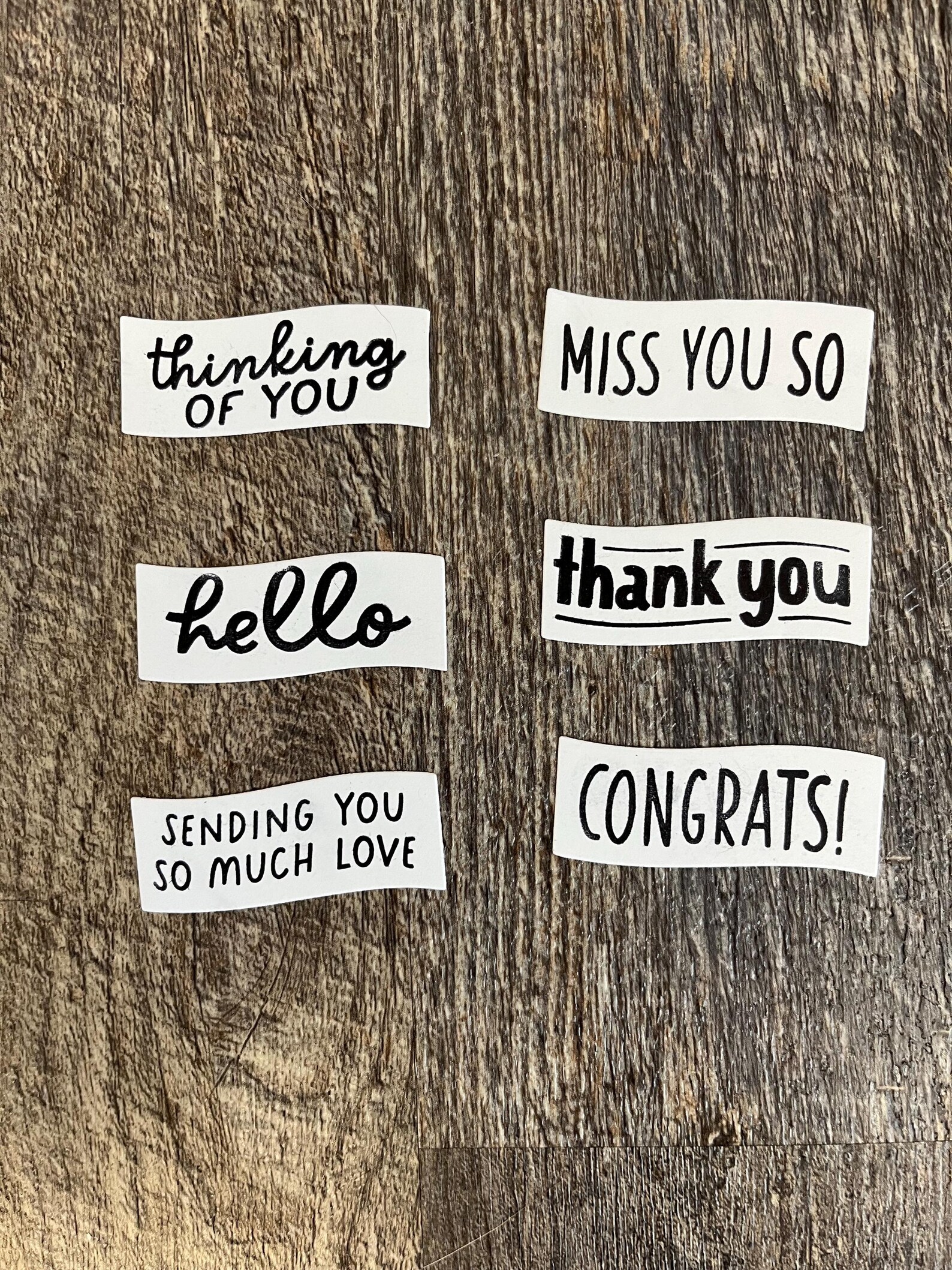 4 Handmade Cards. Die Cut Shaped Note Cards! Each of the 4 Cards Are ...
