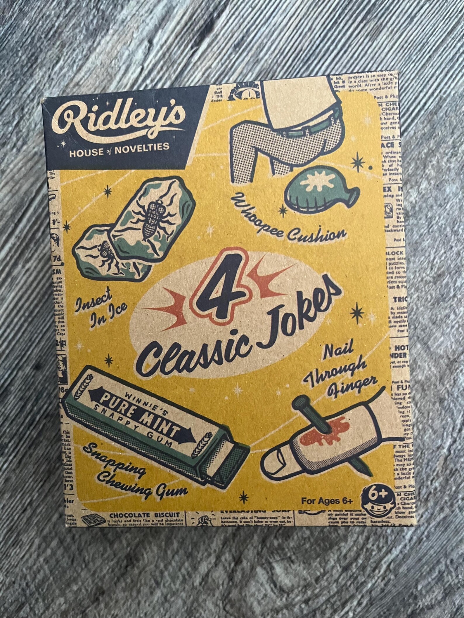Ridley's House of Novelties - 4 Classic Jokes - New in Package! Pre ...