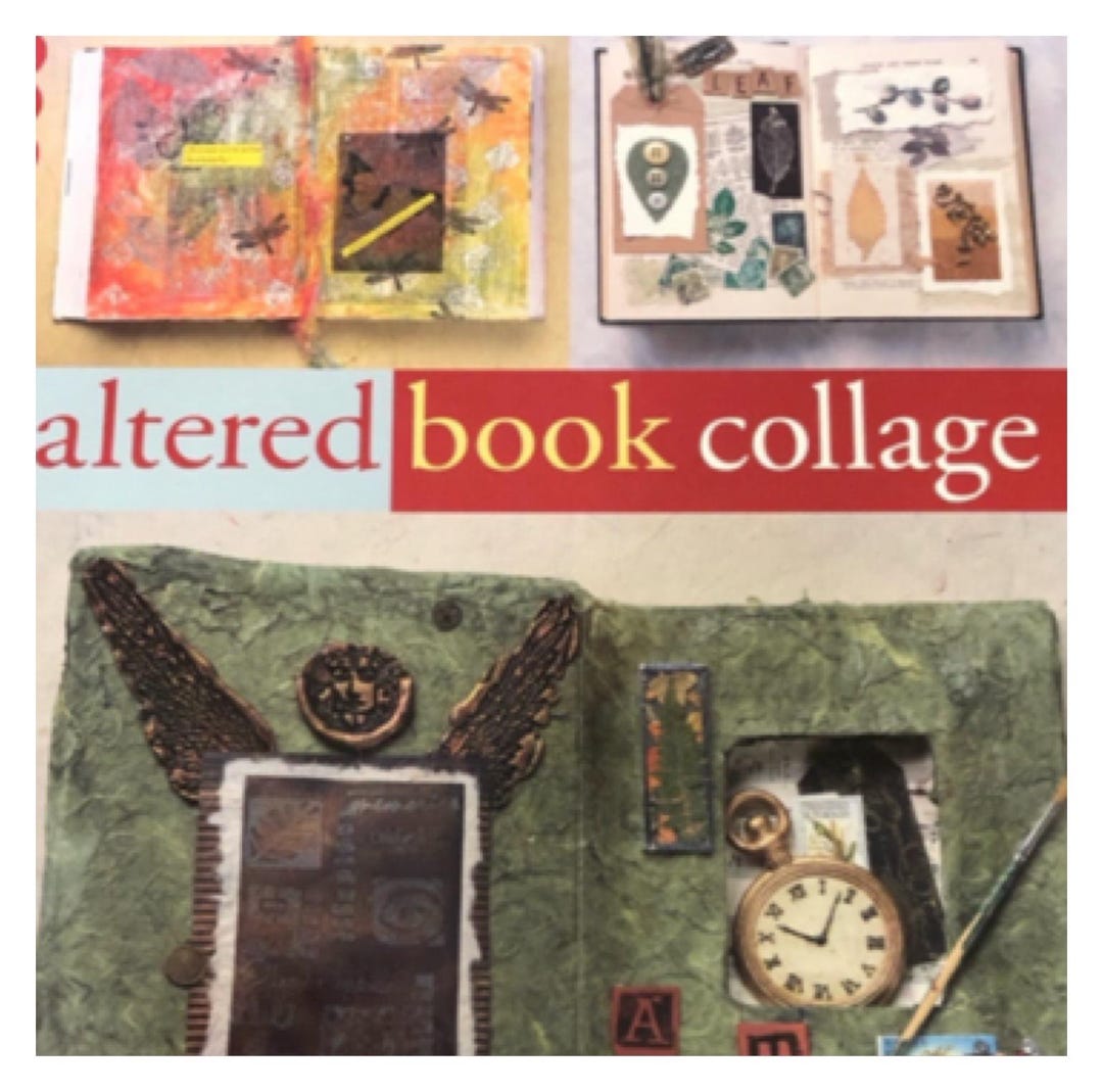 Altered Book Collage! Barbara Matthiessen. 2005 Hardcover. Pre Owned ...