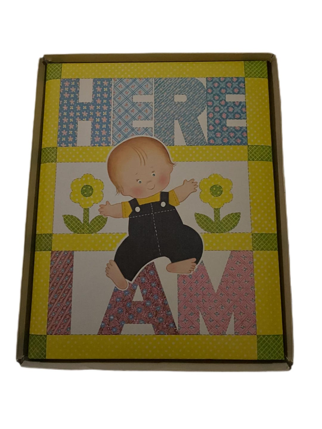 Vintage Sanitoy Brand "here I Am" Baby's Biography Baby Book. 1979 Pre ...