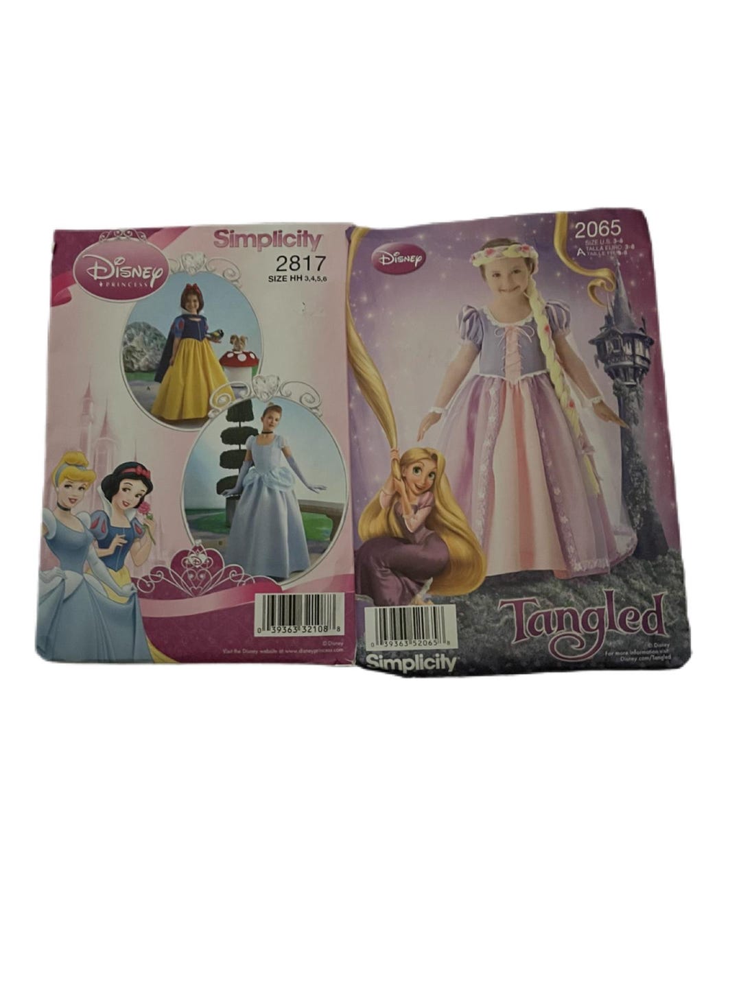 Disney Simplicity Pattern #2817 Disney Princess Costume or #2065 ...