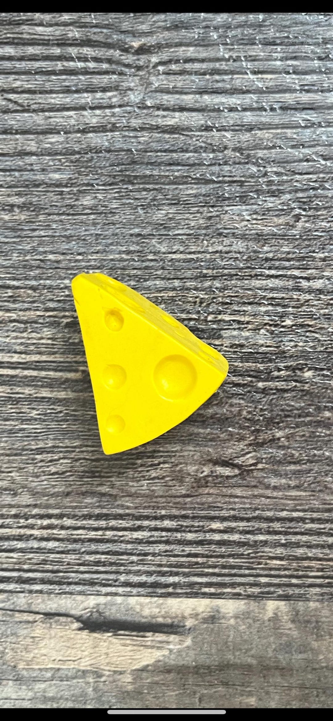 Vintage Eraser. Yellow Swiss Cheese Eraser. Pencil Top. 1” New Old ...