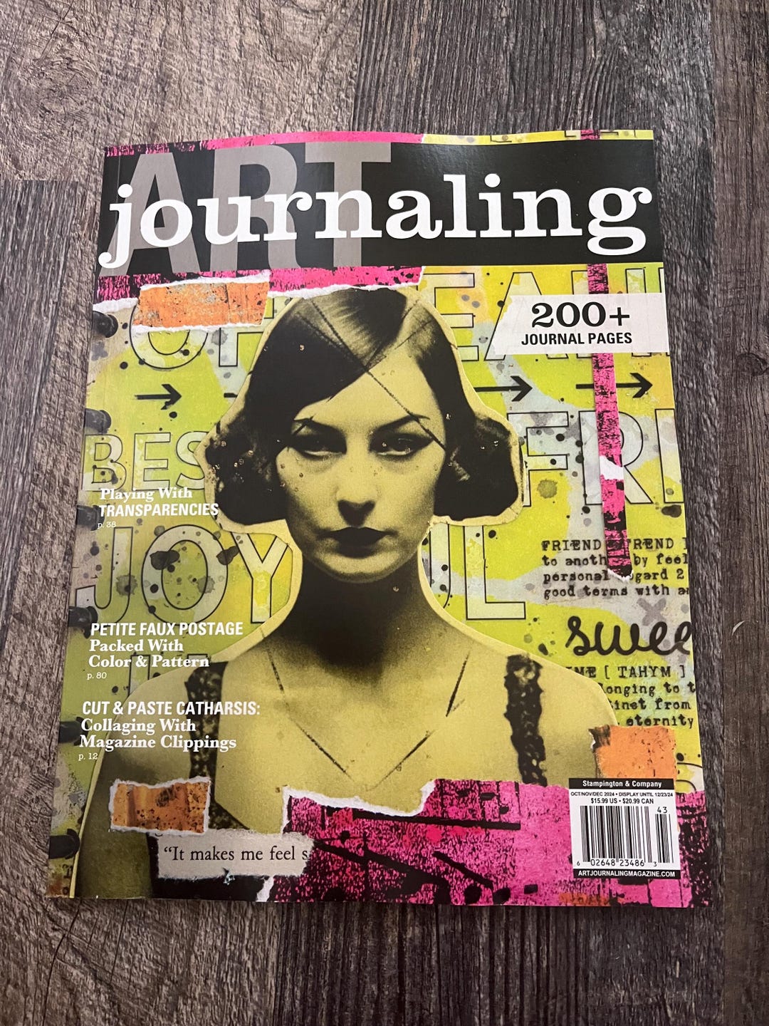 Art Journaling Issue Stampington and Co Magazine. October November ...