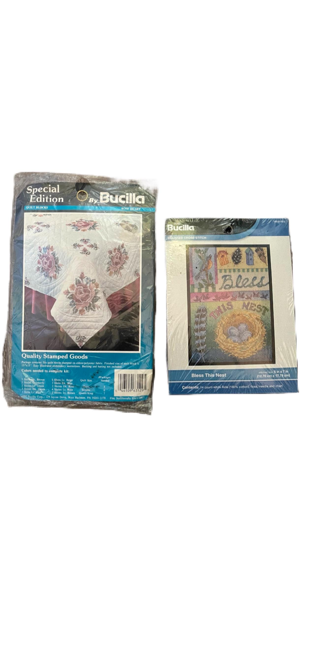 Bucilla Dimensions Craft Kits. Cross Stitch, Stitching. New Old Stock ...