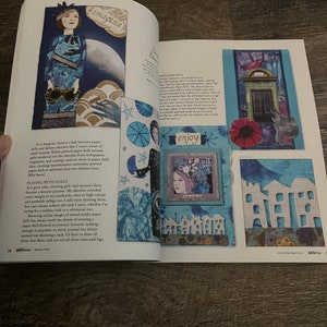 Art Journaling Issue Stampington and Co Magazine. July August September ...