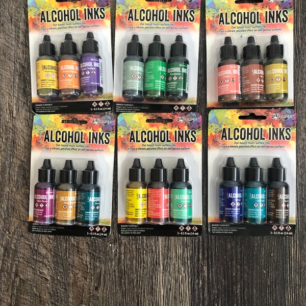 Alcohol Inks - Etsy